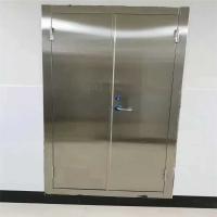 China Corrosion Resistant Metal Fire Door Fire Rated Stainless Steel Doors 90 Min 60 Min 30 Min for sale