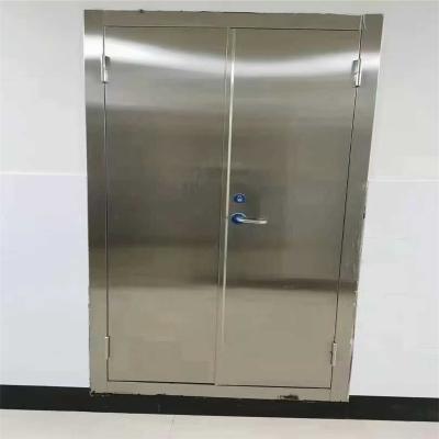 China Corrosion Resistant Metal Fire Door Fire Rated Stainless Steel Doors 90 Min 60 Min 30 Min for sale