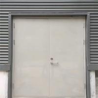 China Steel Construction Metal Fire Door For Commercial Buildings And Industrial Facilities for sale