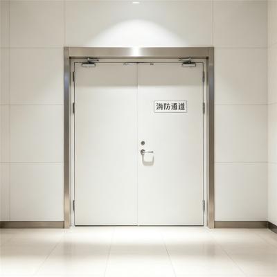 China Steel Construction Metal Fire Door For Commercial Buildings And Industrial Facilities for sale