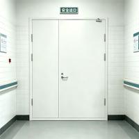 China Single Leaf Double Leaf Fire Rated Steel Entry Door 30‑120 Min Fireproof Metal Doors for sale