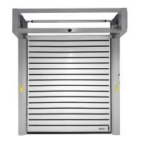 China High Cycle Aluminum High Speed Door for Industrial Operations for sale