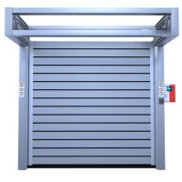 China Insulated Aluminum Fast Roller Shutter Doors Energy Saving For Industrial Facilities for sale