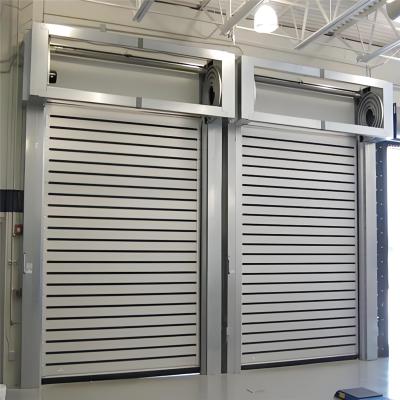 China Vertical Opening High Speed Shutter Door For Industrial Warehouses Factory Traffic Flow for sale