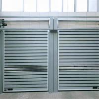 China Wind Resistant Aluminum Rapid Roller Shutter Doors For Large Industrial Openings for sale
