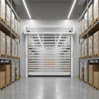 China Aluminum High Speed Shutter Door Custom Built Energy Saving Automatic Control for sale