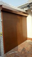 China Motorized Outdoor Rolling Shutter Window Impact Resistance For Sun And Heat Control for sale