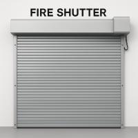 China Automatic Fire Shutter Door Heat Resistance For Warehouse And Industrial Openings for sale