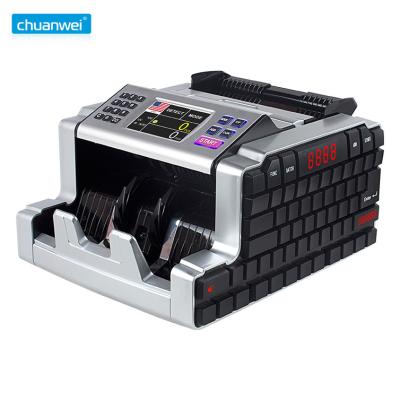 China AL-6200T TFT Display Money Counter Cash Counter with UV MG IR Detection 1000 Bills/min for sale
