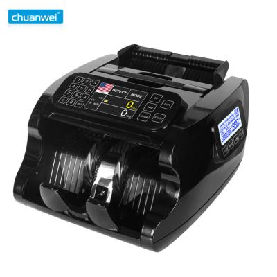 China Mixed Denomination Money Counter with UV/MG/IR/DD Detection 1300 Bills/min for sale