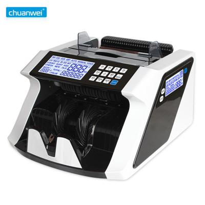 China Professional Portable Bill Counter with UV IR MG Detection 1000 Bills/min 200 Note Hopper for sale