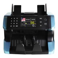China AL-185 90mm Front Loading Cash Counting Bill Counter Machine 1000pcs/min Mixed Bills MXN for sale