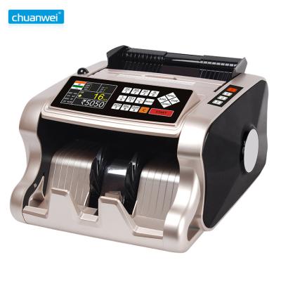 China Chuanwei AL-6600T Mix Denomination INR Currency Counting Machine 1000pcs/min for sale