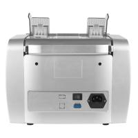 China Top Loading Money Counter Machine AL-185 UV MG TFT Display 1000pcs/min 200 Note Hopper for sale