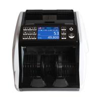 China GBP AED 0.075MM Note Mixed Denomination Currency Counter Dollar Counting Machine UV MG for sale