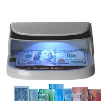 China AL-09 UV Light LED Counterfeit Detector 3W 220V 110V Portable Money Checker for sale