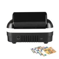 China UV MG IR Currency Counterfeit Detector 0.5s Speed 9 Detection Methods for USD EUR for sale