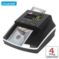 China AL-136T Counterfeit Money Detector UV MG IR Detection 0.5s Speed Rechargeable Battery for sale