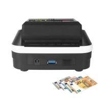 China Auto MG Fluorescence Counterfeit Detector Machine 0.5s Bill UV Light Money Checker 6W for sale