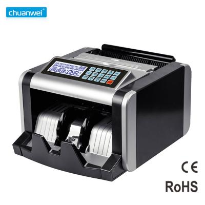 China Professional Currency Detector Machine 1000pcs/min UV MG IR Counterfeit Bill Counter for sale