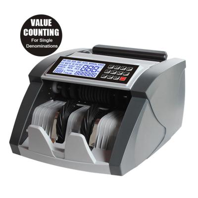 China Multi-Currency Bill Counter UV MG IR Detection 1000pcs/min Counting Machine for sale