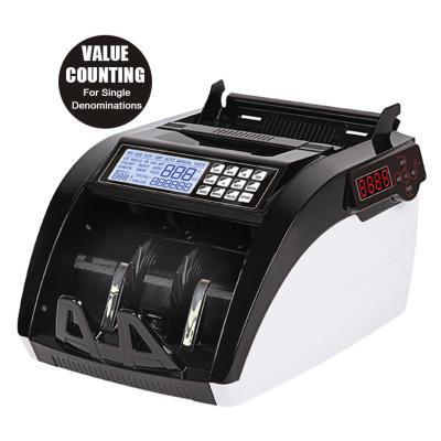 China AL-6100 UV MG IR Bill Counter 1000pcs/min Currency Counting Machine with Batch Add Function for sale