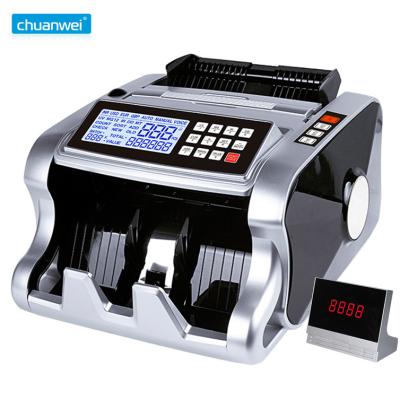 China Compact UV MG Detection Money Counter Note Counting Machine 1000pcs/min 200-300 Notes Hopper for sale