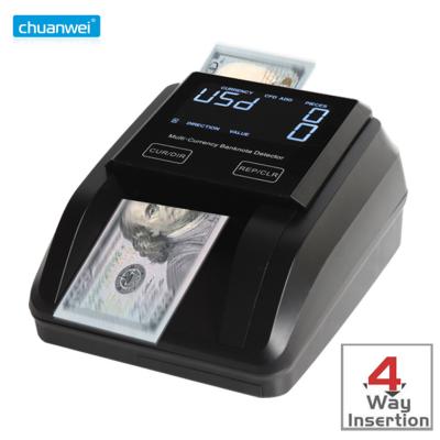 China Portable Counterfeit Money Detector AL-137 9 Detection Methods Rechargeable Battery 0.5kg for sale