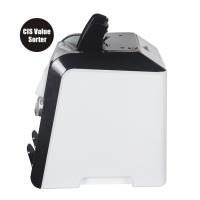 China 2 CIS TFT Value Counter Machine Mixed Denomination Bill Sorter 80 Bill Reject Pocket for sale