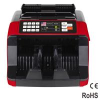 China Professional Money Counter Machine 1000pcs/min UV IR MG Counterfeit Detector with Rechargeable Battery for sale