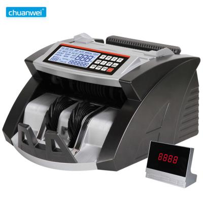 China LCD Money Counter Machine 1000 Bills/Min IR UV MG Counterfeit Detection RoHS for sale
