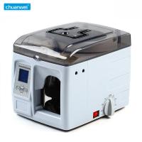 China Fully Automatic Cash Strapping Machine 1.5s Binding Speed 20mm Tape Thermocompression for sale