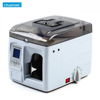 China Fully Automatic Cash Strapping Machine 1.5s Binding Speed 20mm Tape Thermocompression for sale