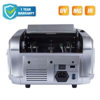 China TFT Display Bill Counter and Sorter 1000 Bills/Min UV MG Detection 110V for sale