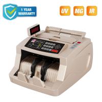 China Golden Bill Counter Counting Machine 1000 Bills/min Mixed Denomination Currency Counter with UV MG Detection for sale