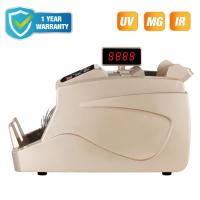 China Golden Bill Counter Counting Machine 1000 Bills/min Mixed Denomination Currency Counter with UV MG Detection for sale
