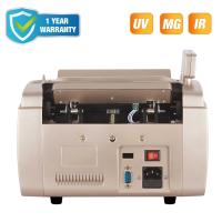 China Golden Bill Counter Counting Machine 1000 Bills/min Mixed Denomination Currency Counter with UV MG Detection for sale