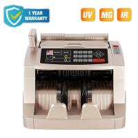 China Golden Bill Counter Counting Machine 1000 Bills/min Mixed Denomination Currency Counter with UV MG Detection for sale