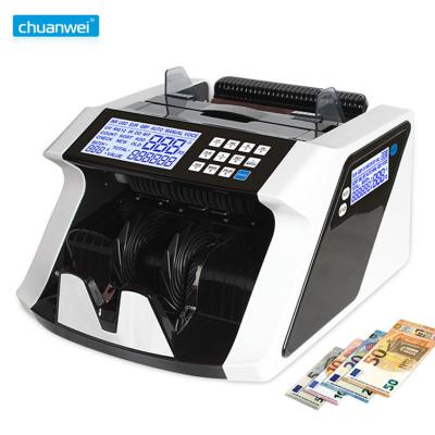 China AL-7800 UV MG IR Manual Value Currency Money Counter 1000 Bills/min 200 Notes Hopper for sale