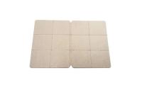 China Grey Cardboard Sheets 700x1000mm 300GSM Double Grey Chipboard Paper for Packaging for sale