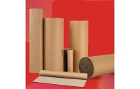 China 110gsm 220gsm Corrugated Cardboard Rolls for Packaging and Shipping Protection for sale
