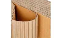 China 110gsm 220gsm Corrugated Cardboard Rolls for Packaging and Shipping Protection for sale