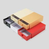 China Custom Size Colorful Paper Jewelry Box Aesthetic Personalized Packaging for High-End Fashion for sale