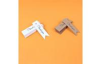 China Custom Clothing Paper Tags for Thank You Cards Header Cards Thick Paper 80gsm for sale