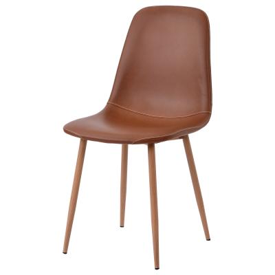 China Tomile PU Leather Dining Chair Set of 4 Red 300LB Capacity Easy Clean for sale
