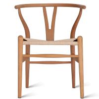 China Tomile Natural Beech Wood Dining Chair with Paper Cord Seat 9.9 lbs for sale