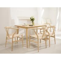 China Ash Wood Wishbone Chair 9.9lb 5PC Set Living Room Dining Chair for sale