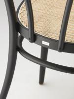 China Tomile Ash Wishbone Chair Beech Bentwood Dining Chair 86cm Height Black for sale