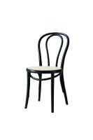 China Tomile Ash Wishbone Chair Beech Bentwood Dining Chair 86cm Height Black for sale