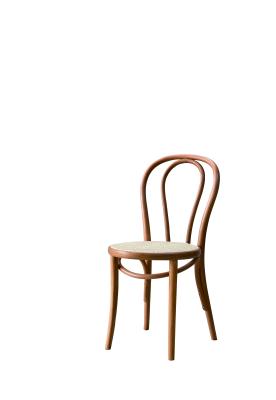 China Bentwood Bistro Chair 86cm Beech Wood Side Chair Natural Finish for Cafe Restaurant for sale